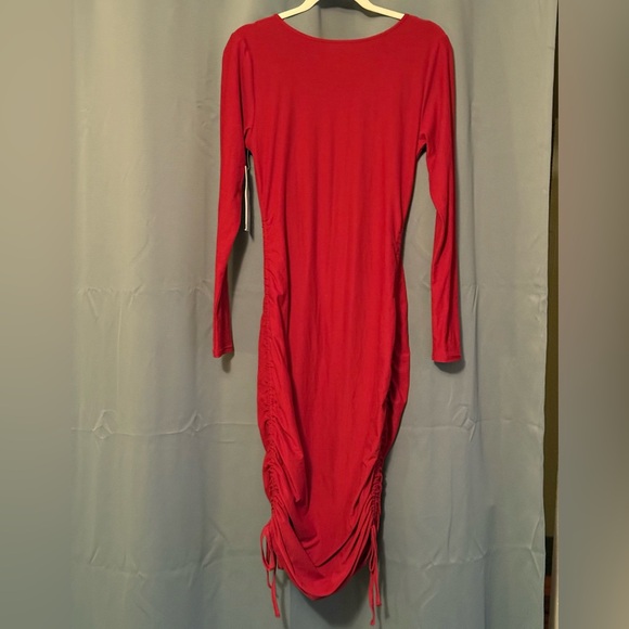 Threads 4 Thought | Dresses | Threads 4 Thought Ruched Midi Dress ...